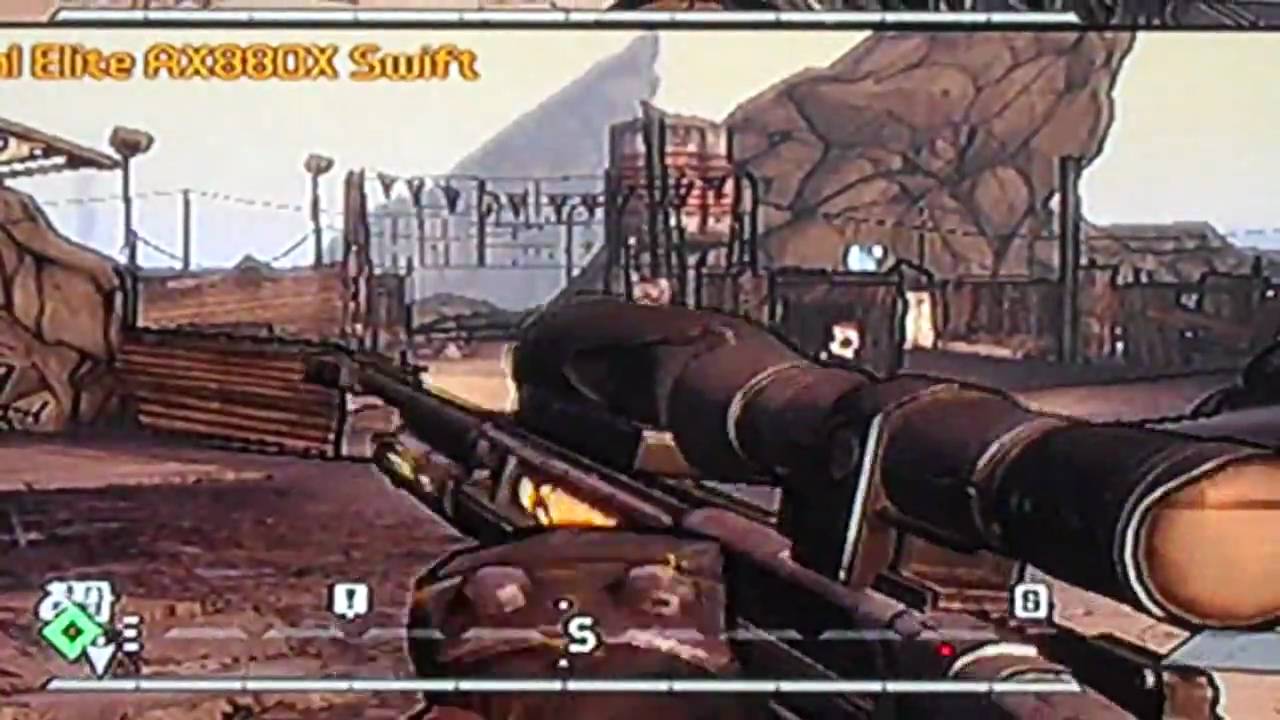 Borderlands - free modded guns, alien guns, and shield glitch - YouTube