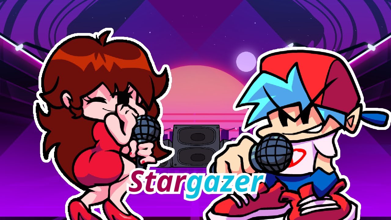 FNF Stargazer but Boyfriend and Girlfriend are chilling... again #2 ...