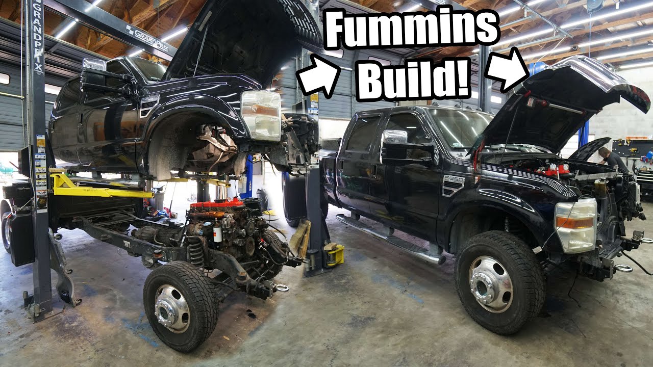 FUMMINS Build! Wiring and Cab Install! Pt.11 - YouTube