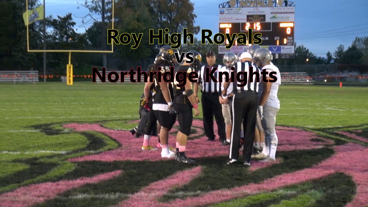 High School Football - Roy High vs Northridge - Highlights - YouTube