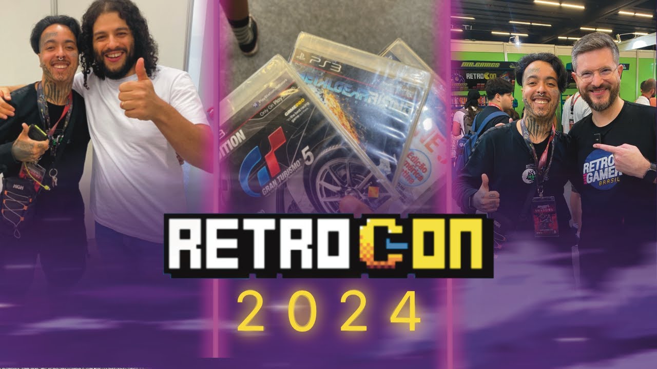 RETROCON 2024 - COBERTURA COMPLETA DO EVENTO, COLEÇÕES E MUITO MAIS ...