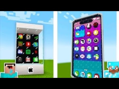 phone build battle in Minecraft - YouTube