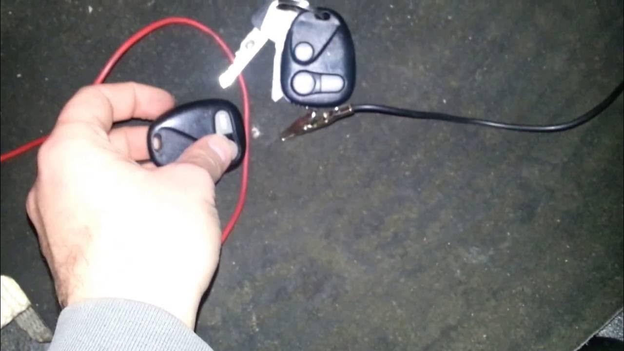Program Keyless Entry FOB 97-99 Chevy Lumina - YouTube
