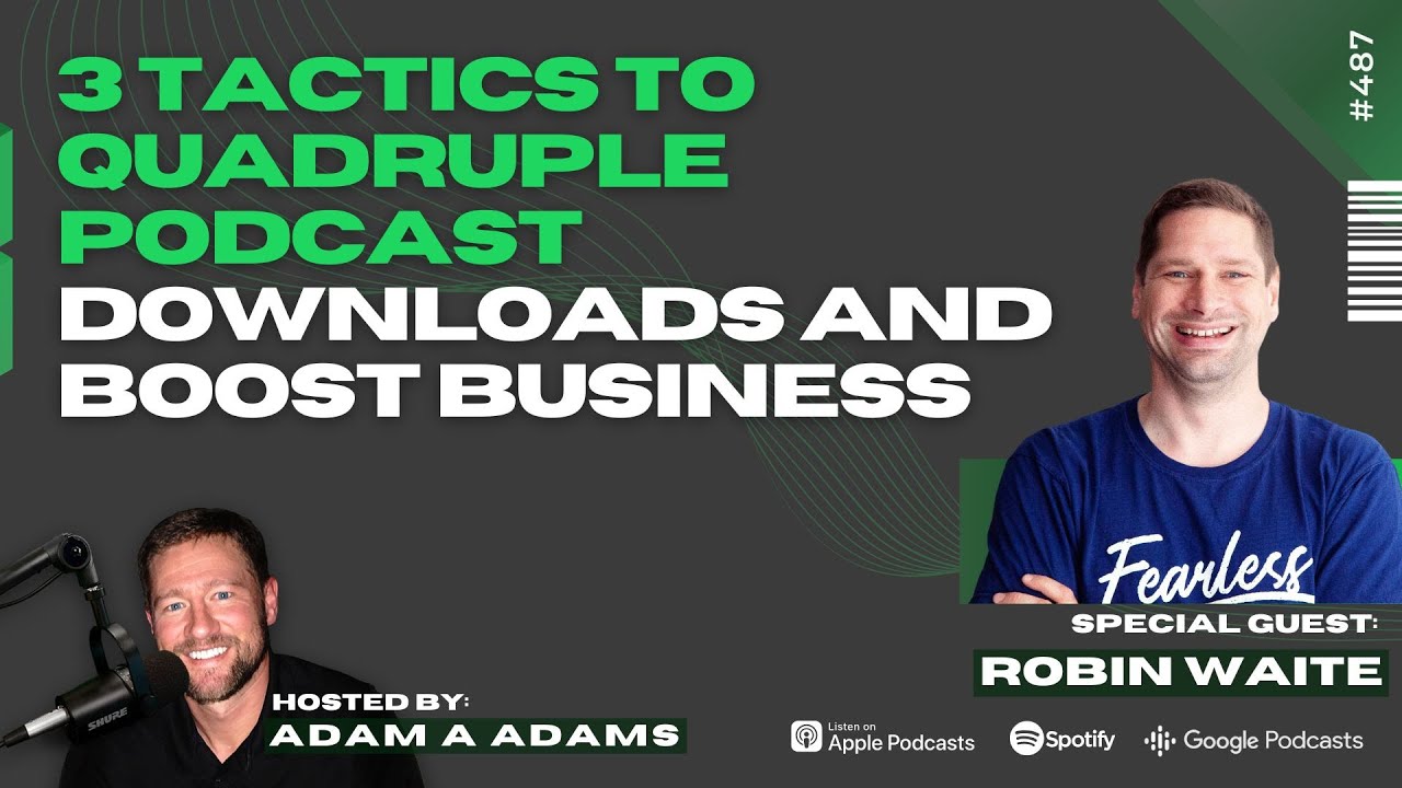 3 Tactics to Quadruple Podcast Downloads and Boost Business - Robin ...