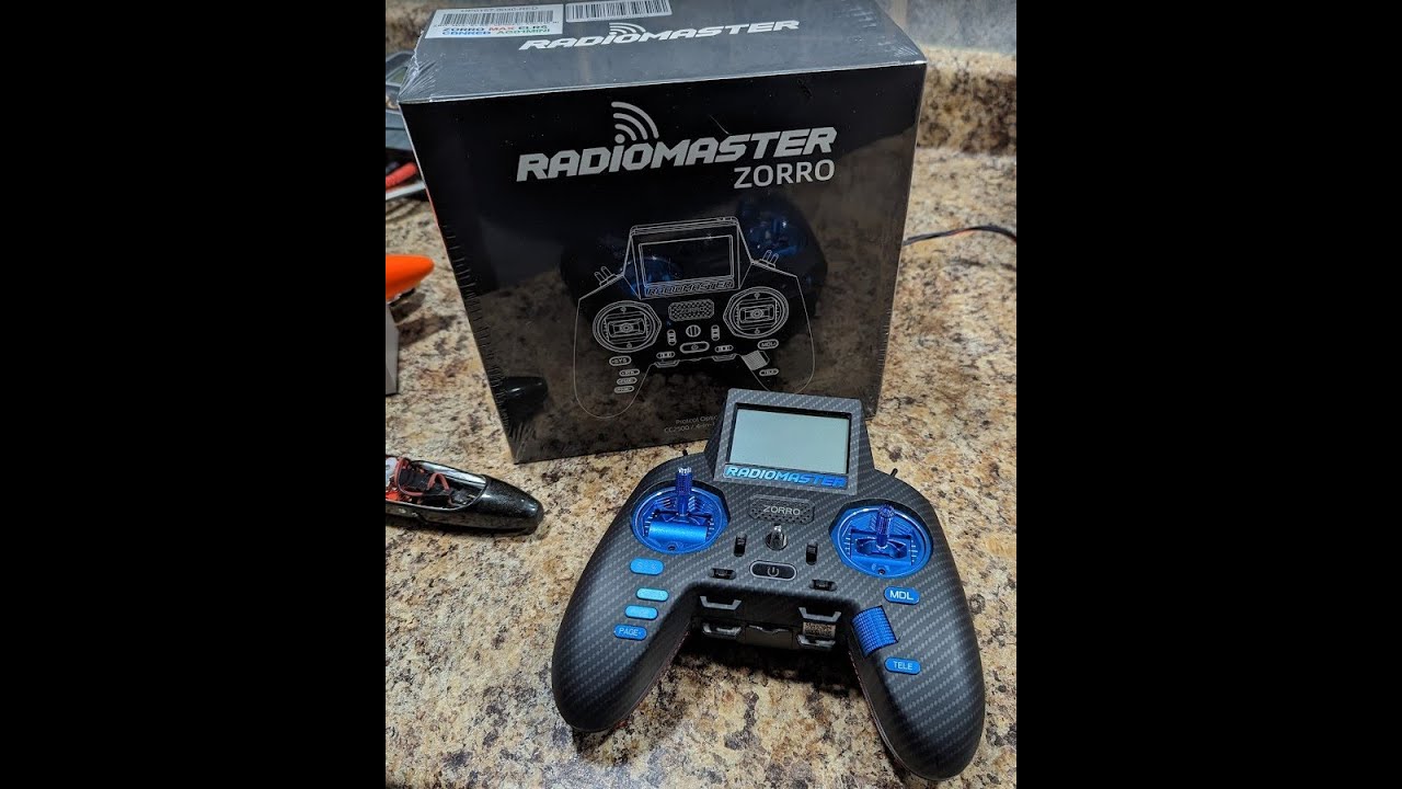 RadioMaster Zorro MAX ELRS unboxing - YouTube