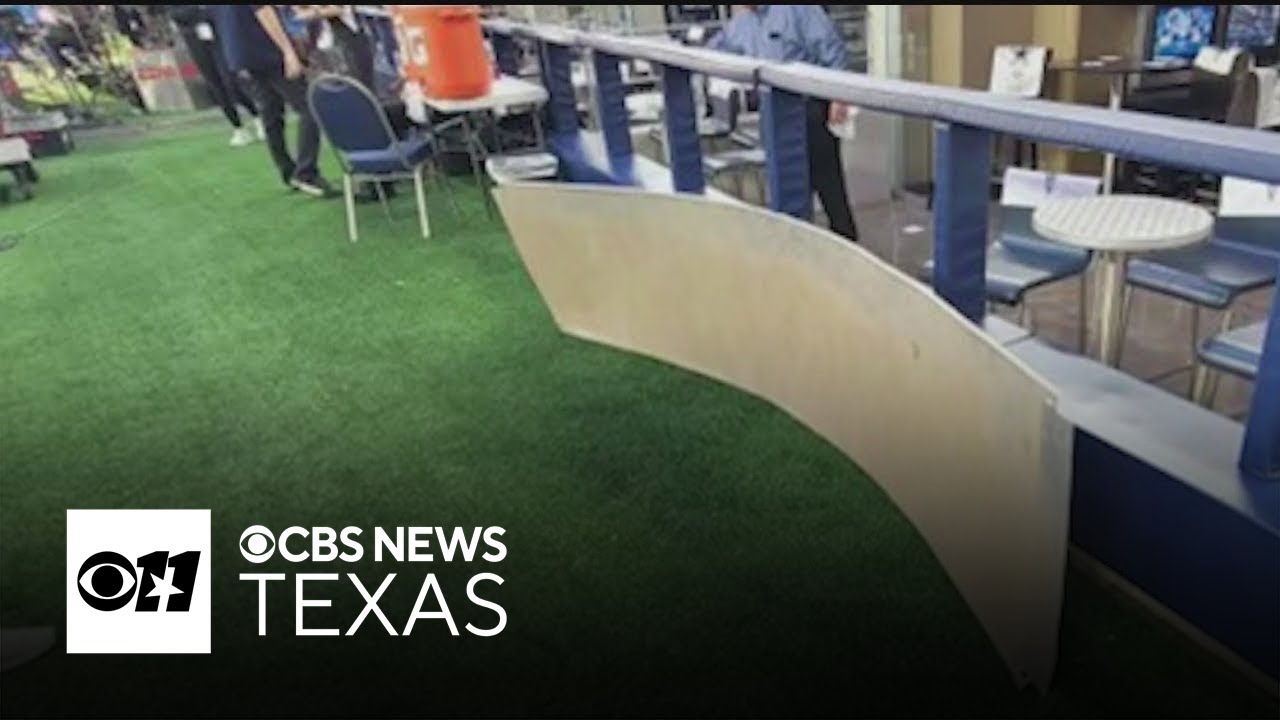 Falling metal from AT&T Stadium roof doesn't delay game, but Cowboys ...