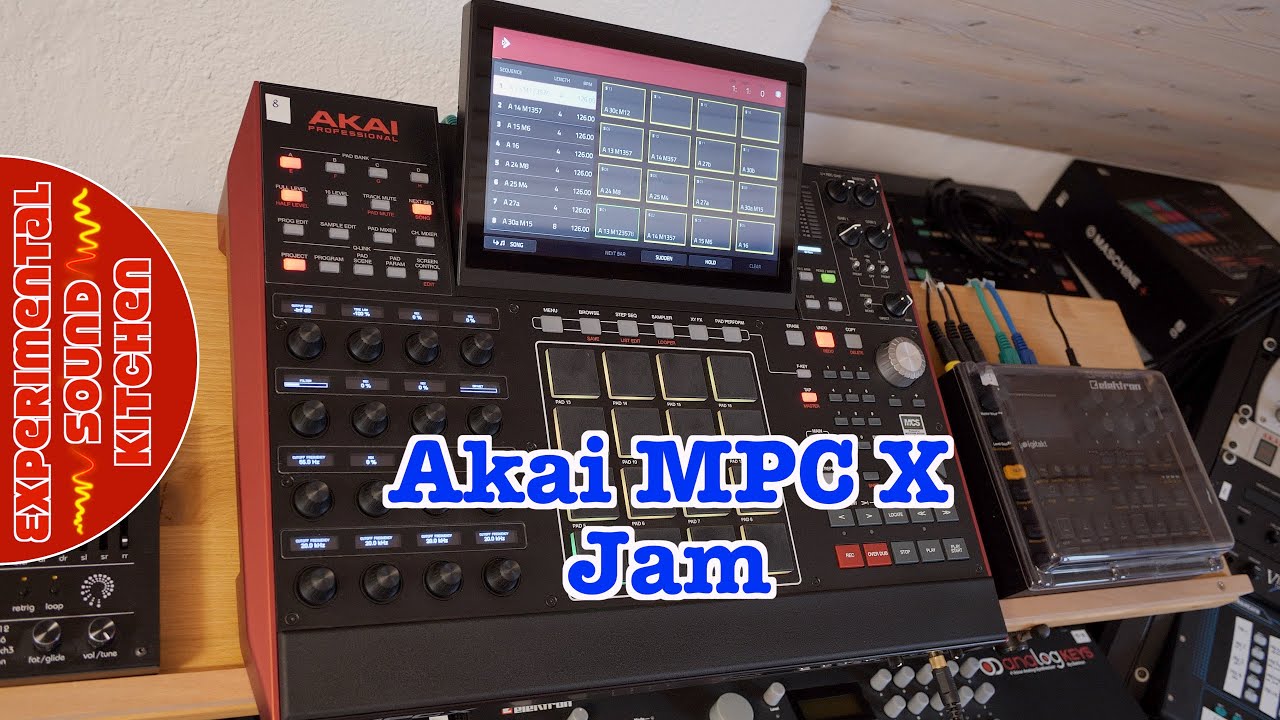 ESK - Akai MPC X Jam - YouTube