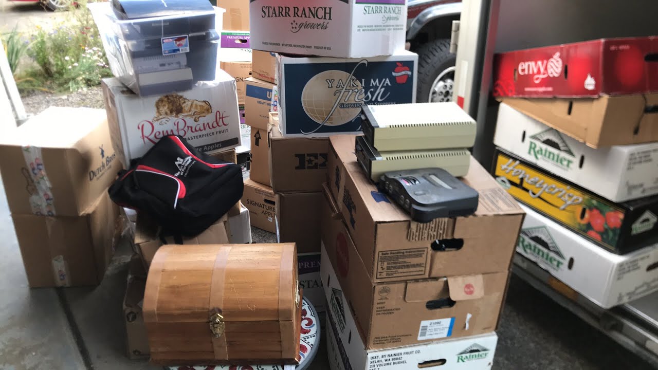 Storage unit treasures - YouTube