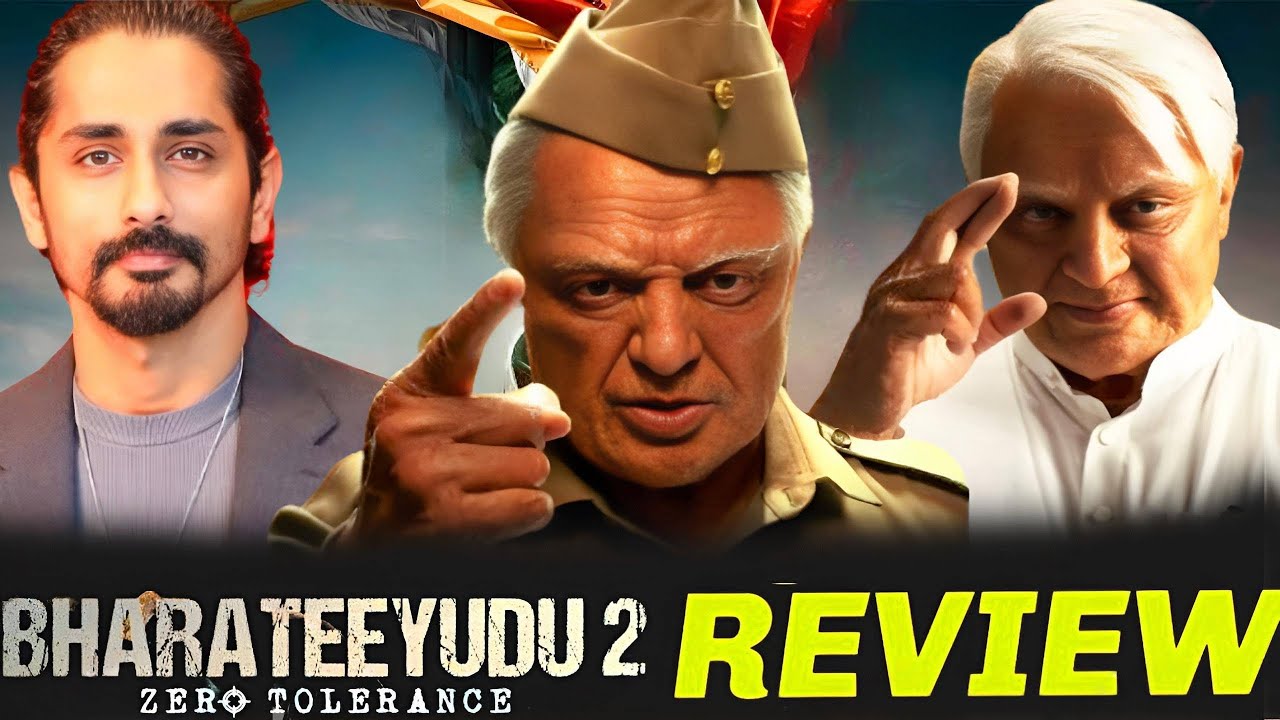 Bharateeyudu 2 movie review| Kamal Hassan|Siddharth|Shankar|i love ...