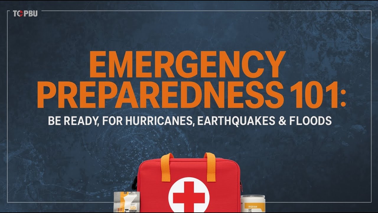 Emergency Preparedness 101: Be Ready for Hurricanes, Earthquakes ...