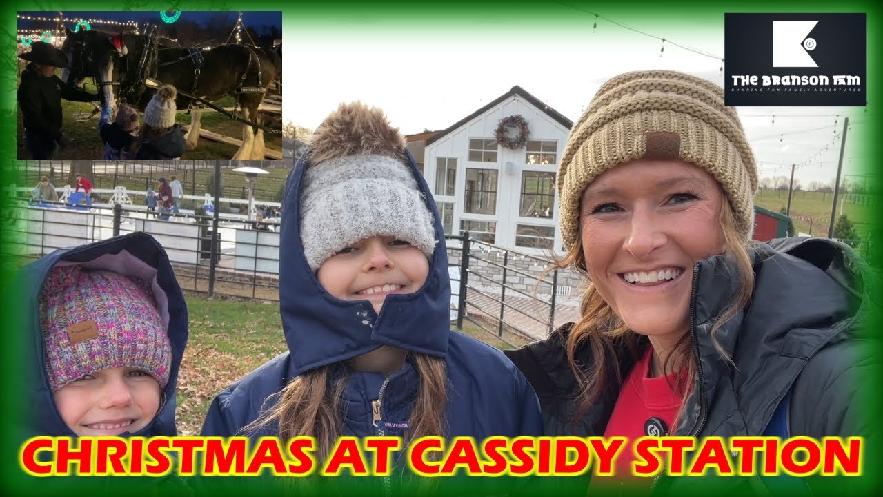 You Won't Believe the HOLIDAY MAGIC at Cassidy Station - YouTube