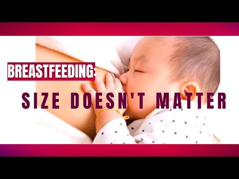 BREASTFEEDING : SIZE DOESN'T MATTER / Breastfeeding Mom💙
