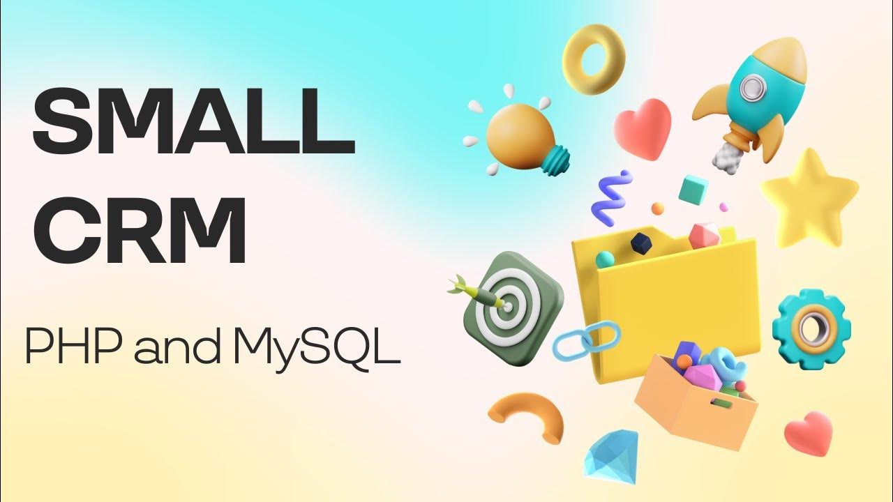 Small CRM Project using PHP and MySQL Up[dated version (Free Download) | PHPGurukul - YouTube