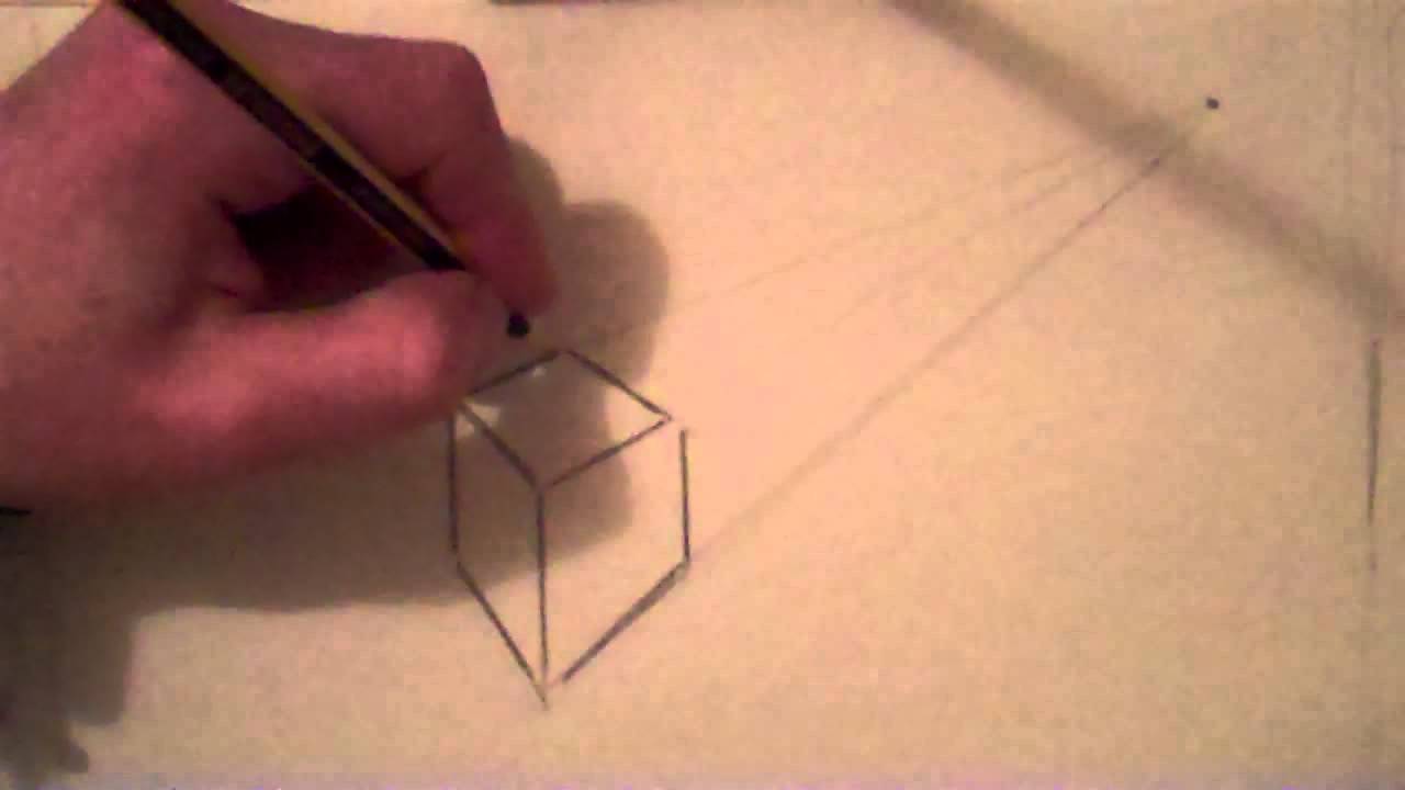 Drawing Cubes in Perspective. - YouTube
