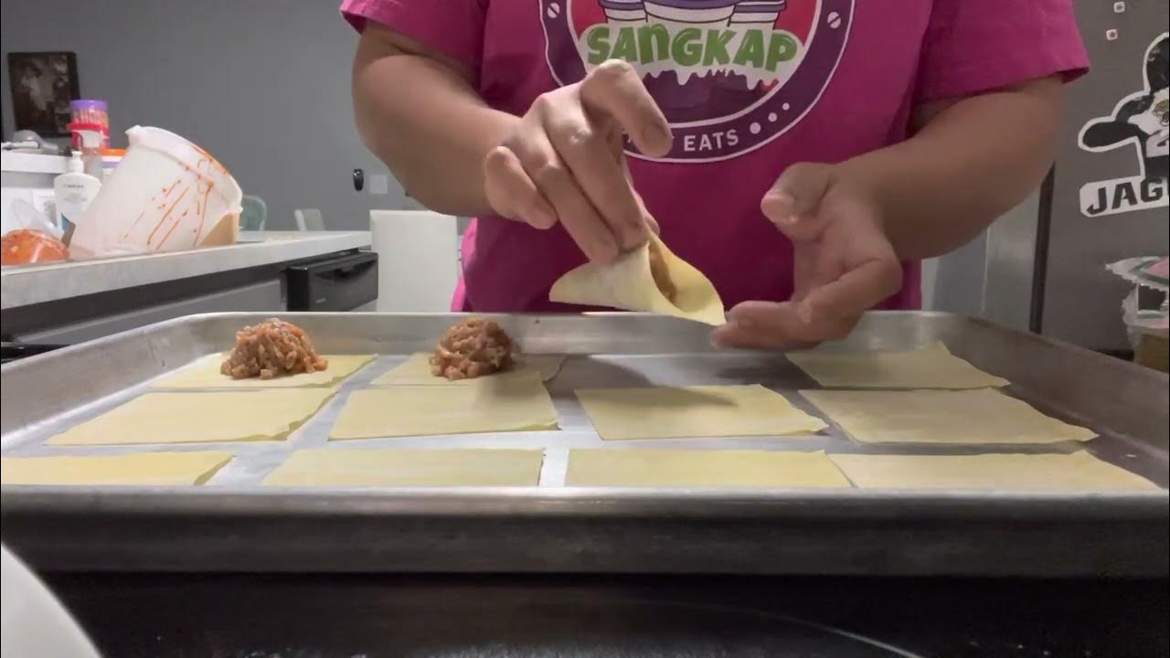 How To Wrap Siomai Youtube