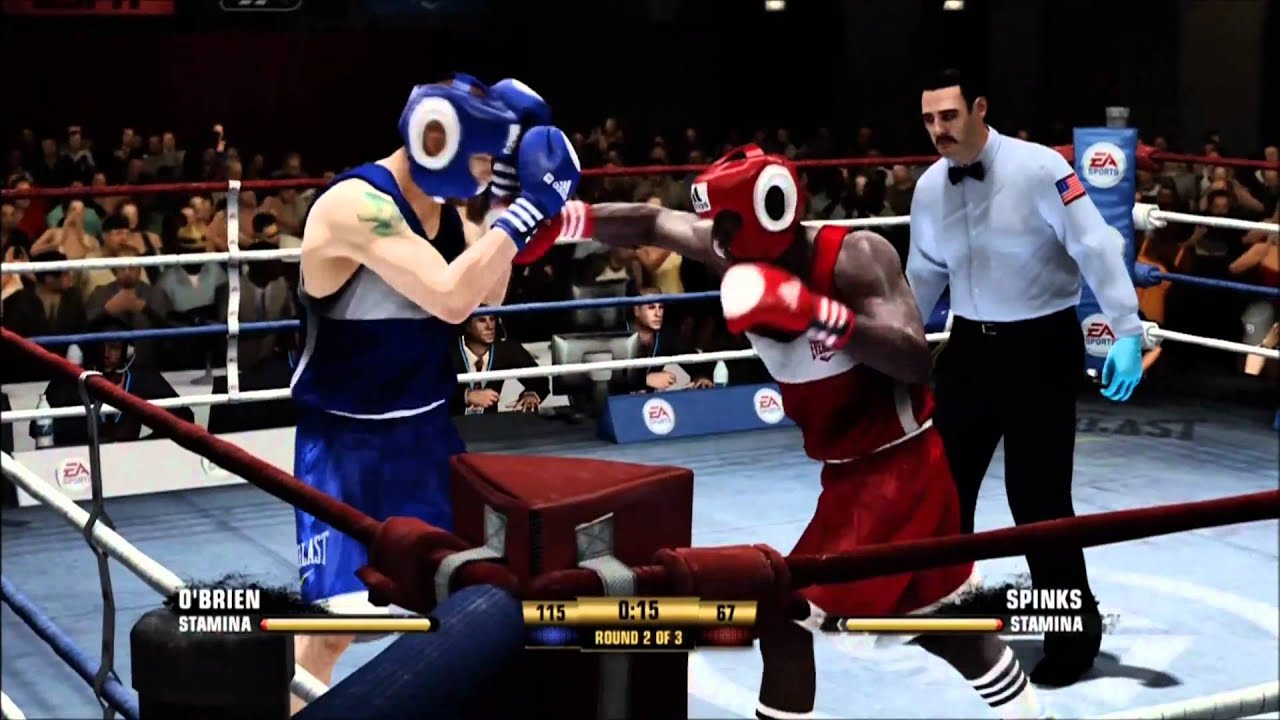 Fight Night: Champion: Character Creation and First Fight - YouTube