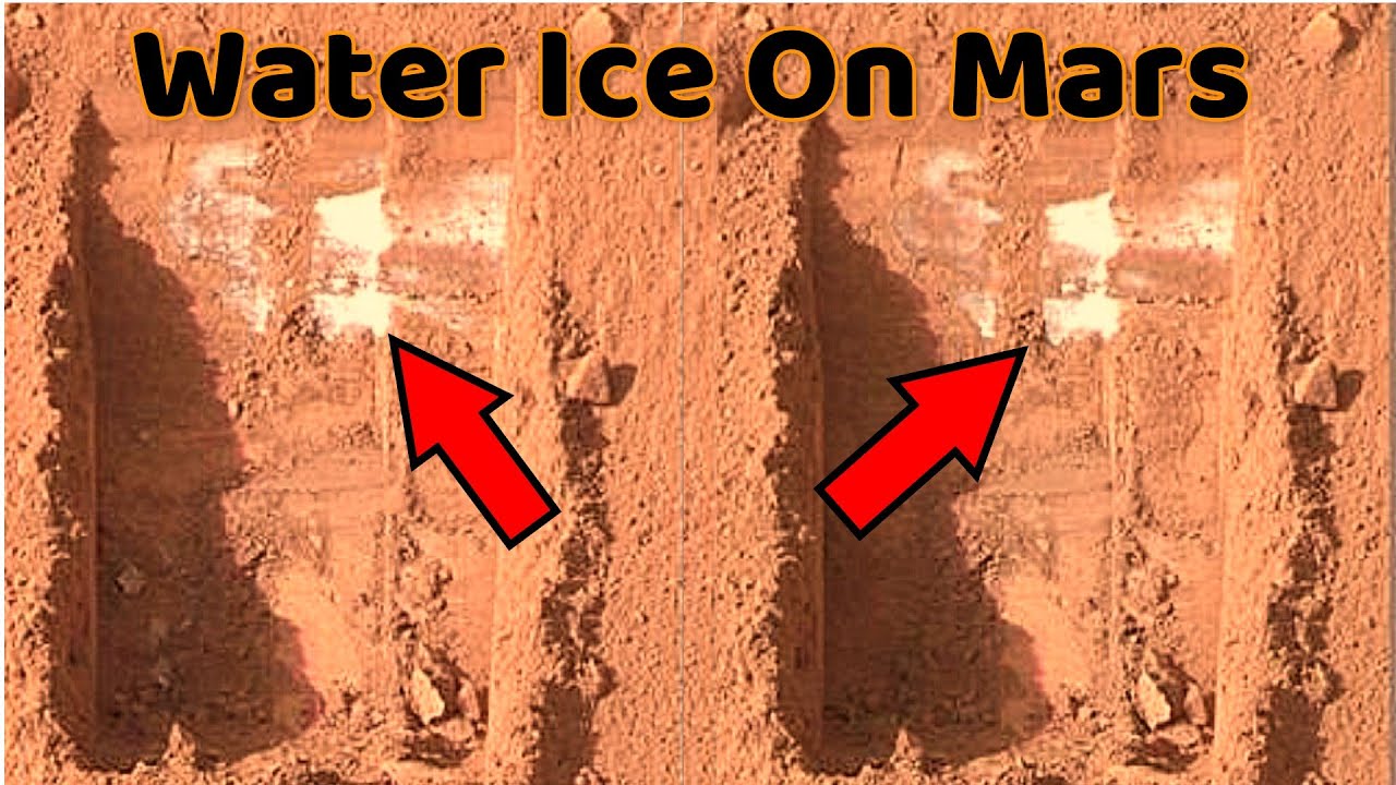 NASA's Mars Phoenix Lander Found Water Ice Sublimating In Its dug ...