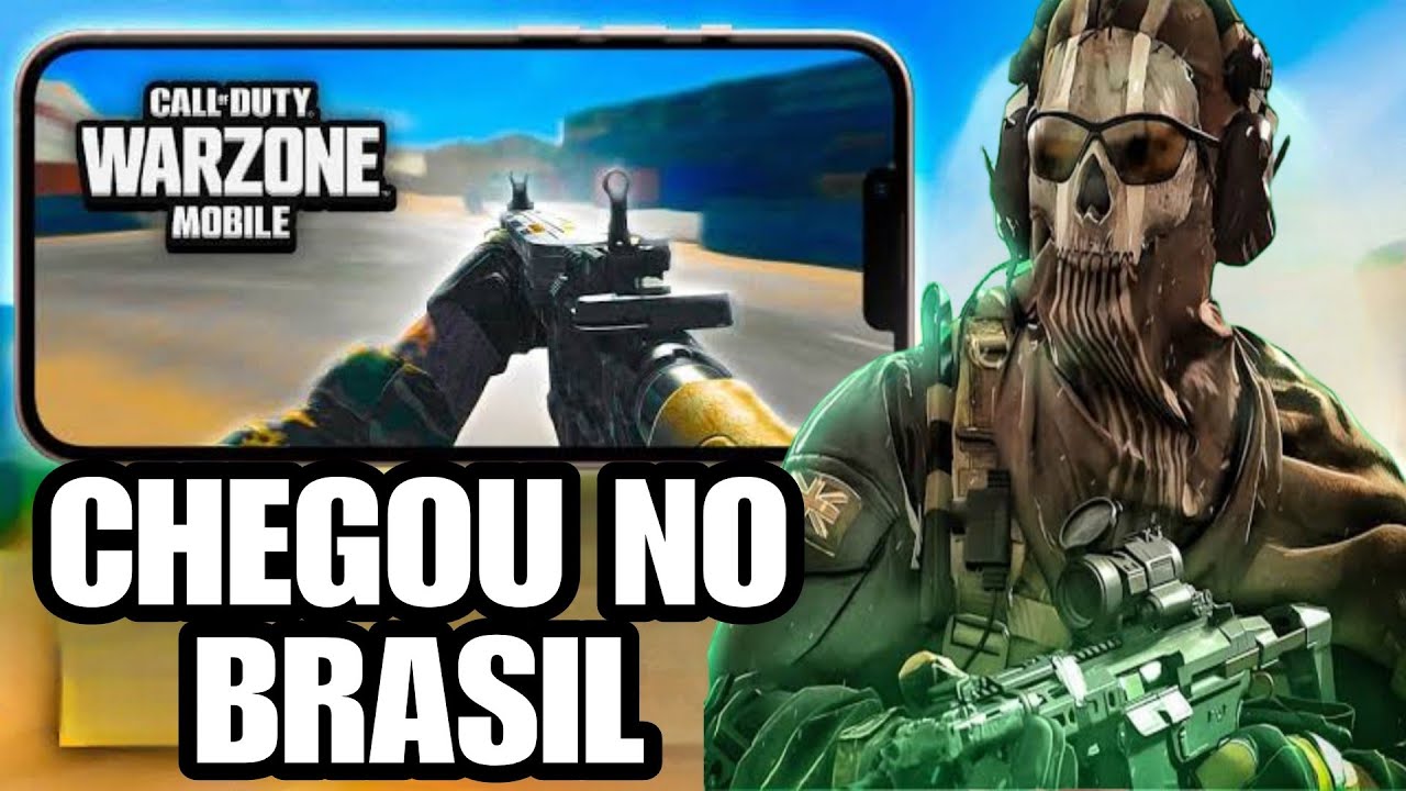COD WARZONE MOBILE , FINALMENTE ESTOU JOGANDO , CHEGOU AO BRASIL VOCE ...