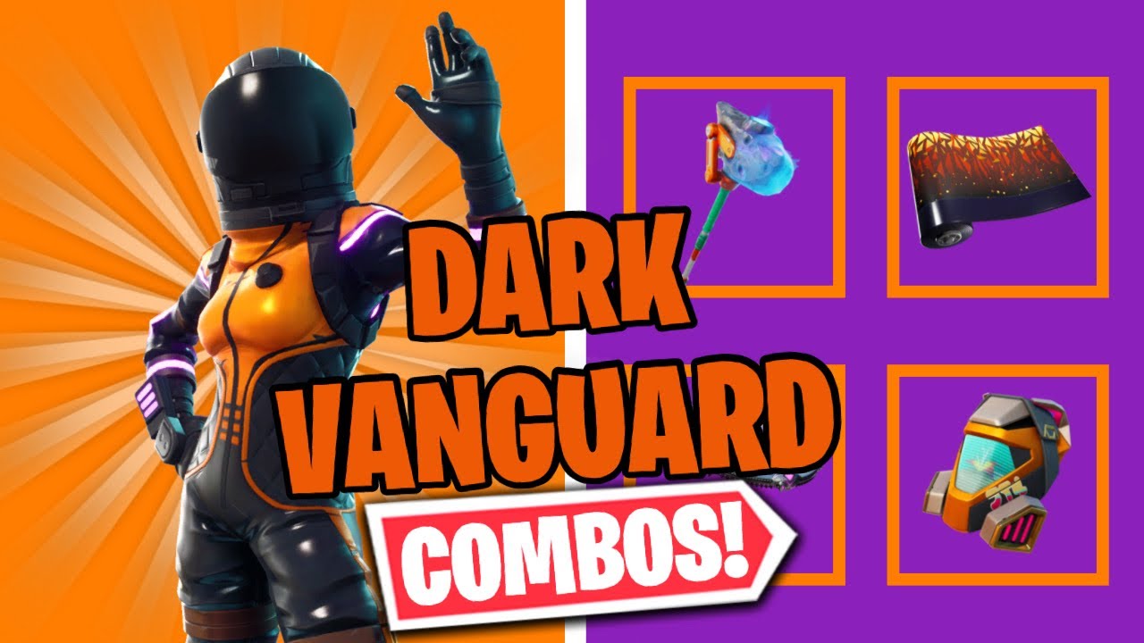 DARK VANGUARD COMBOS 2021 | FORTNITE SKIN REVIEW - YouTube