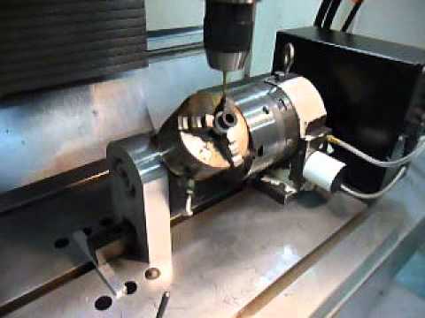 5th axis cnc - YouTube