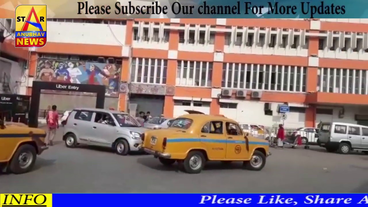 Taxi drivers of 'Sealdah Progressive taxi men's Union' once again set ...