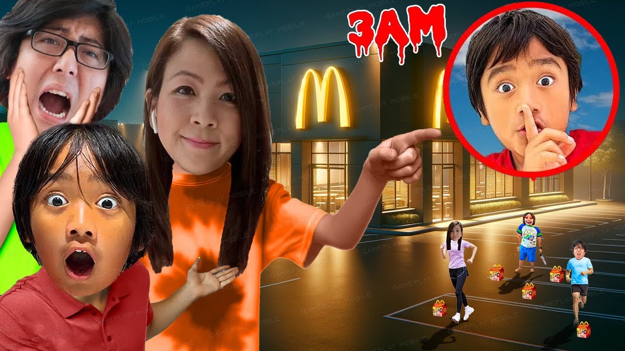Don't Order Ryan's World Kaji Family Happy Meal from McDonald's at 3AM ...