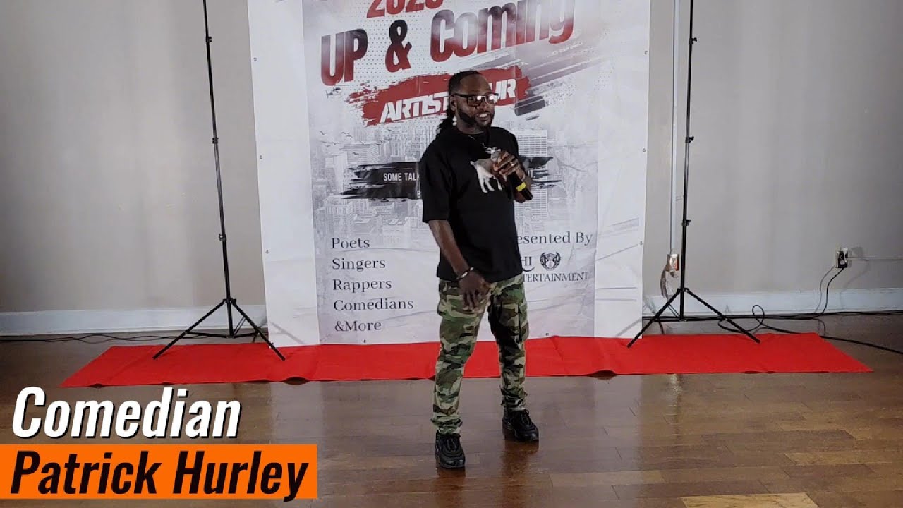 Comedian Pat Hurley performing live at 🎤 The 2025 UP & COMING ARTIST ...