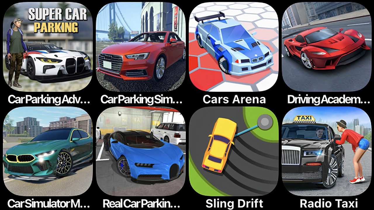 Car Parking Adventure, Car Parking Simulator, Cars Arena, Driving ...