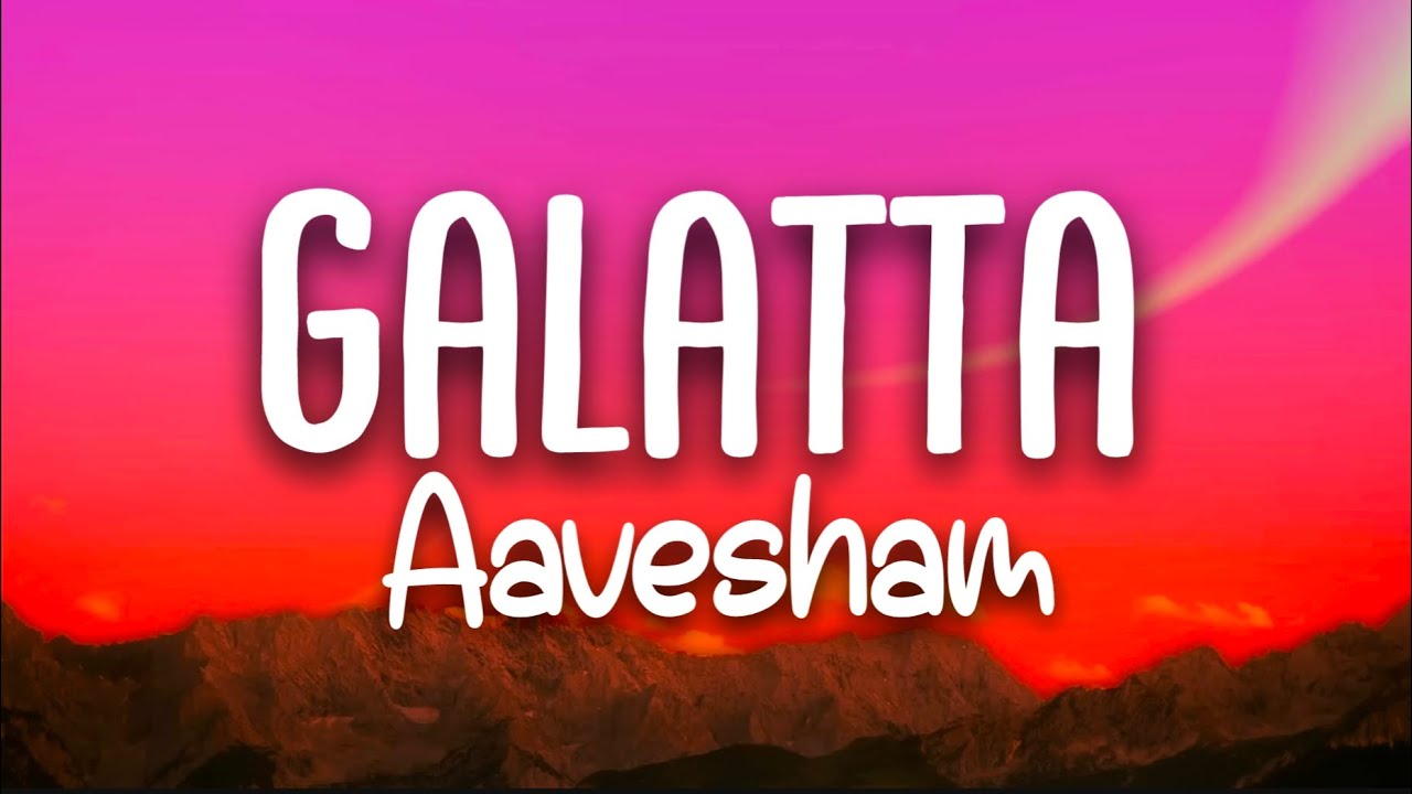 Galatta (Lyrics) | Aavesham | Fahad Fazil | Sushin Shyam | Anwar ...