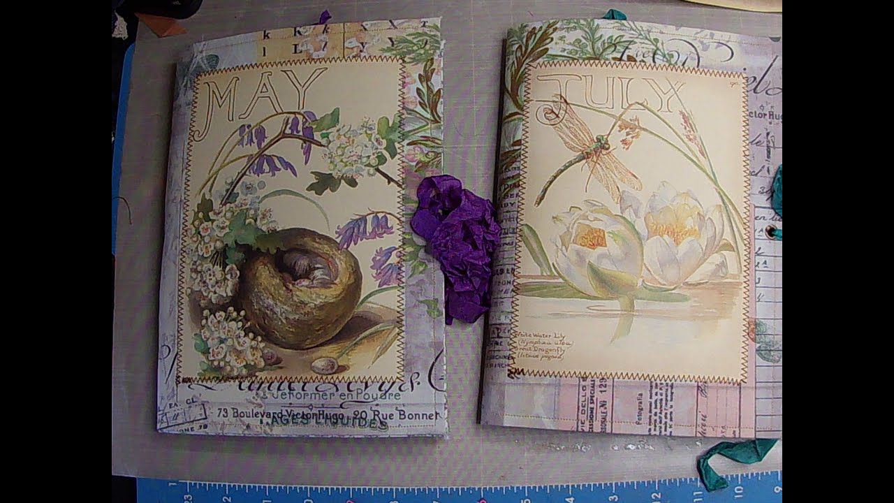 Full Flip Through of The Edith Holden Small Journals - YouTube