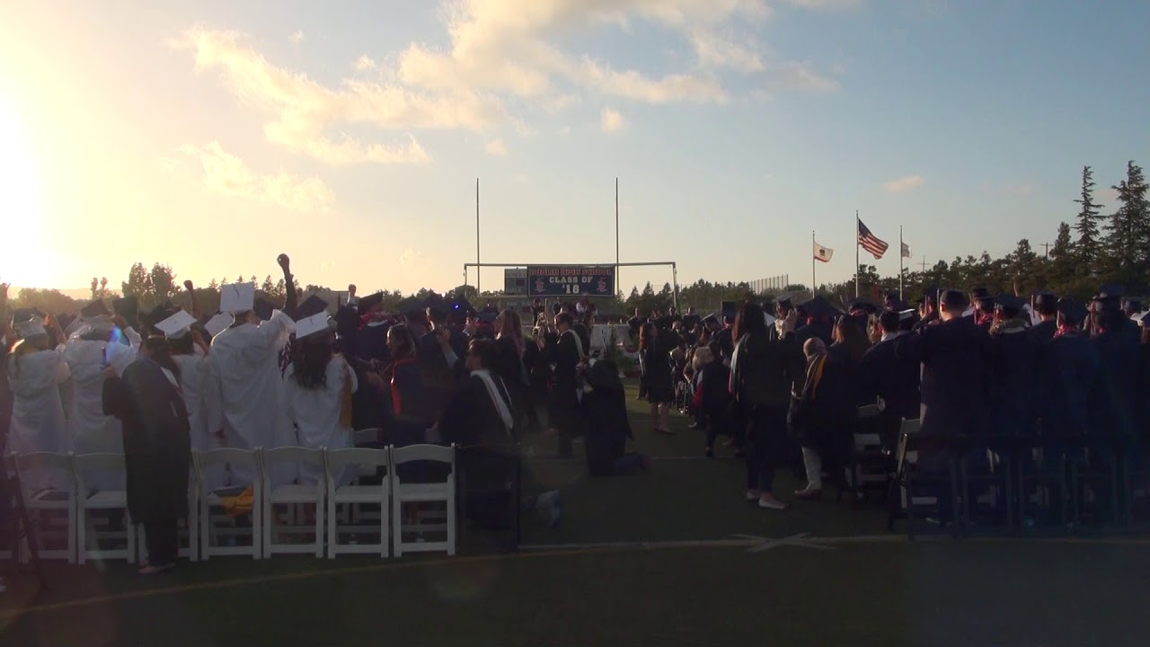 Dublin High School Commencement 2018 Turning of the Tassels - YouTube