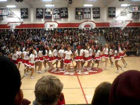 Troy Cheer Christmas Rally 2010 - YouTube