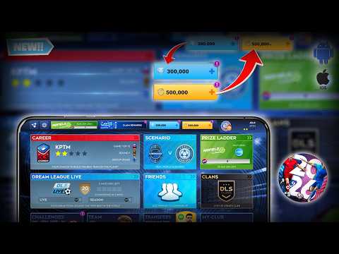DLS 26 HACK/MOD APK - HOW TO GET UNLIMITED Gems & Coins - Dream League Soccer (iOS & Android)