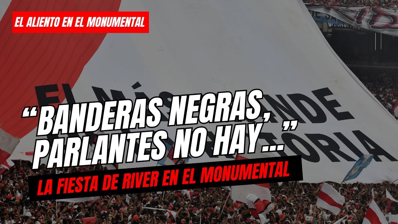 "BANDERAS NEGRAS, PARLANTES NO HAY..." (El ALIENTO de los HINCHAS de ...