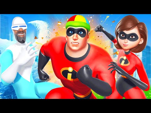 Becoming The INCREDIBLES in Fortnite!