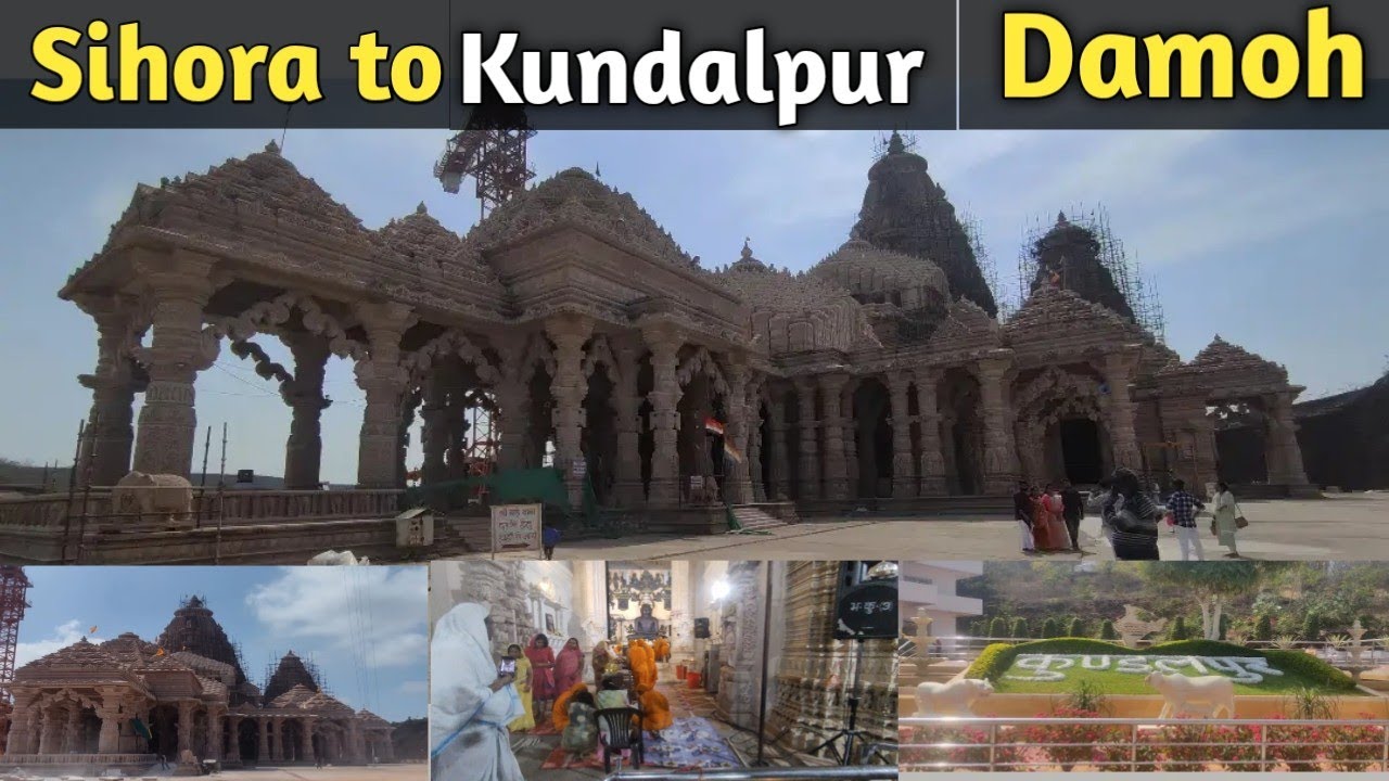 Kundalpur Jain temple Damoh Madhya Pradesh | Sihora tO kundalpur | M.P ...