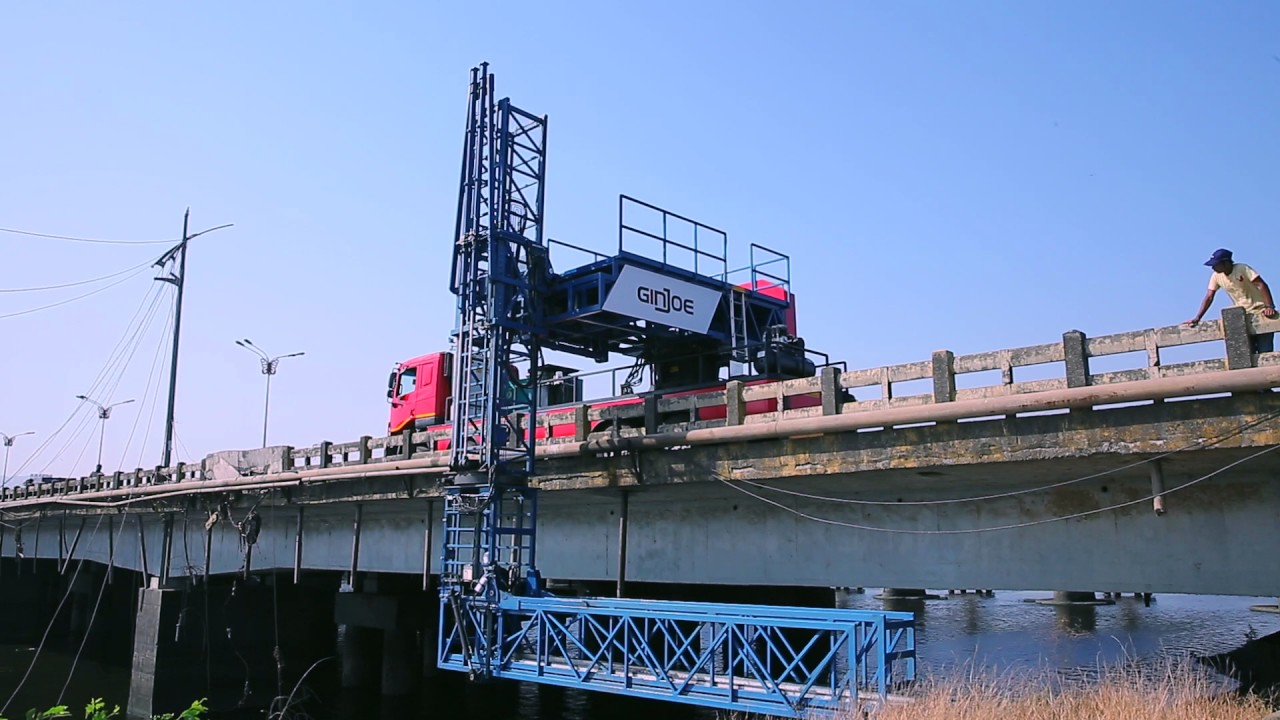 Ginjoe - Mobile Bridge Inspection Unit - YouTube