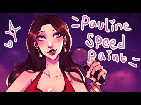 DRAWING PAULINE! | Speedpaint - YouTube
