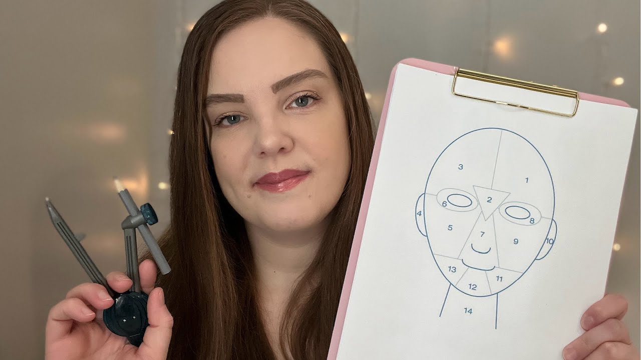 Asmr Face Mapping And Measuring Personal Attention Roleplay Whispered