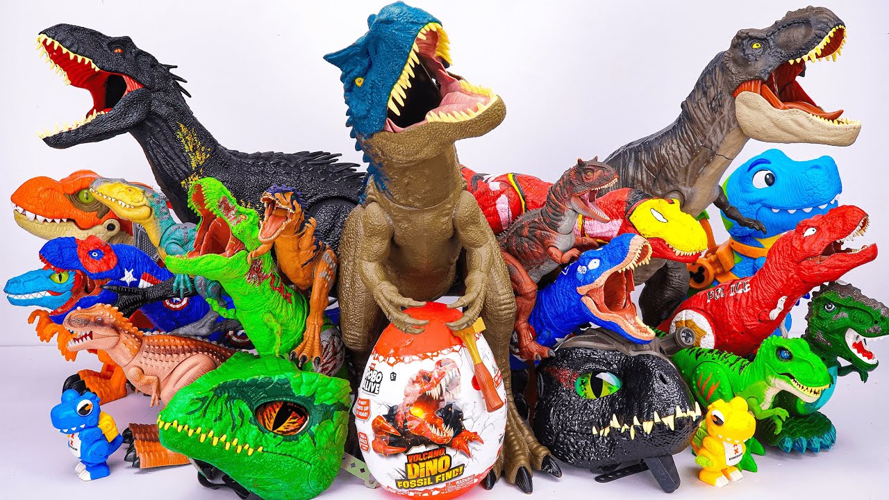 Jurassic World Unboxing and Review ASMR | Tyrannosaurus Rex, RC ...