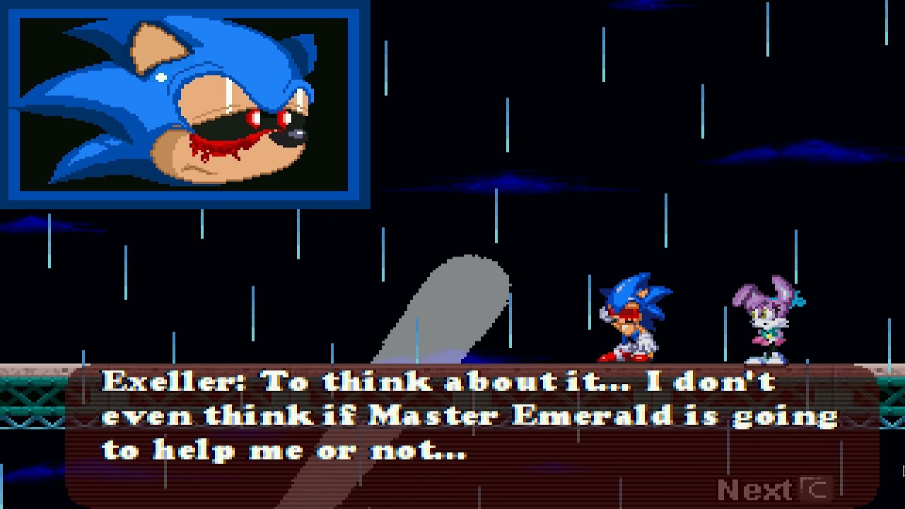 Sonic.exe The Spirits of Hell Round 2: Exeller Vs Alice - YouTube