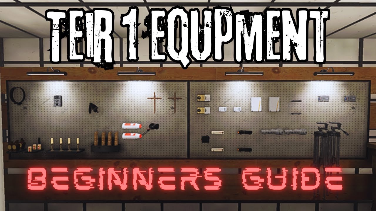 BEGINNERS GUIDE to Tier 1 Equipment - Phasmophobia - YouTube