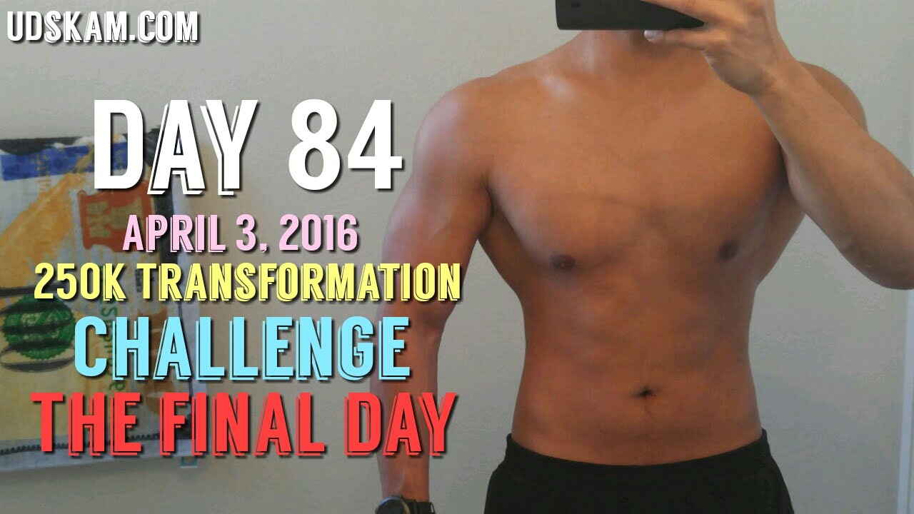Body Transformation Day 84: 250k Transformation Challenge - Kinobody ...