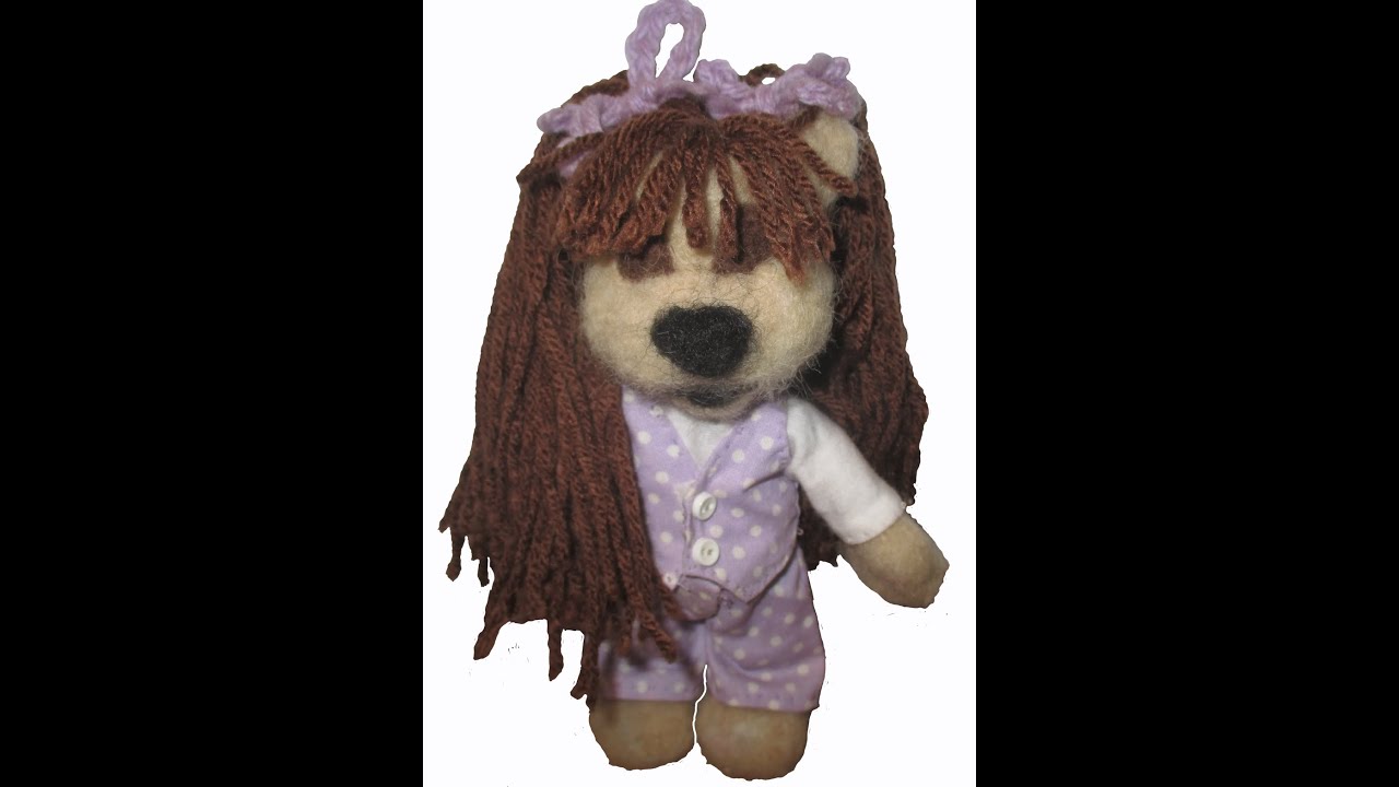 Speed How To Make Teddy Bear Bendy Bear Clothes P4 Outfit - YouTube