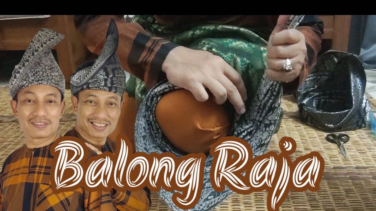 Tutorial Pembikinan Tanjak Balung Raja | Destar | Tengkolok - YouTube