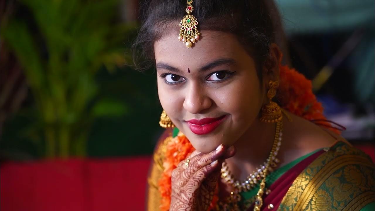Aasritha || Saree Ceremony || Raghav Photography - YouTube