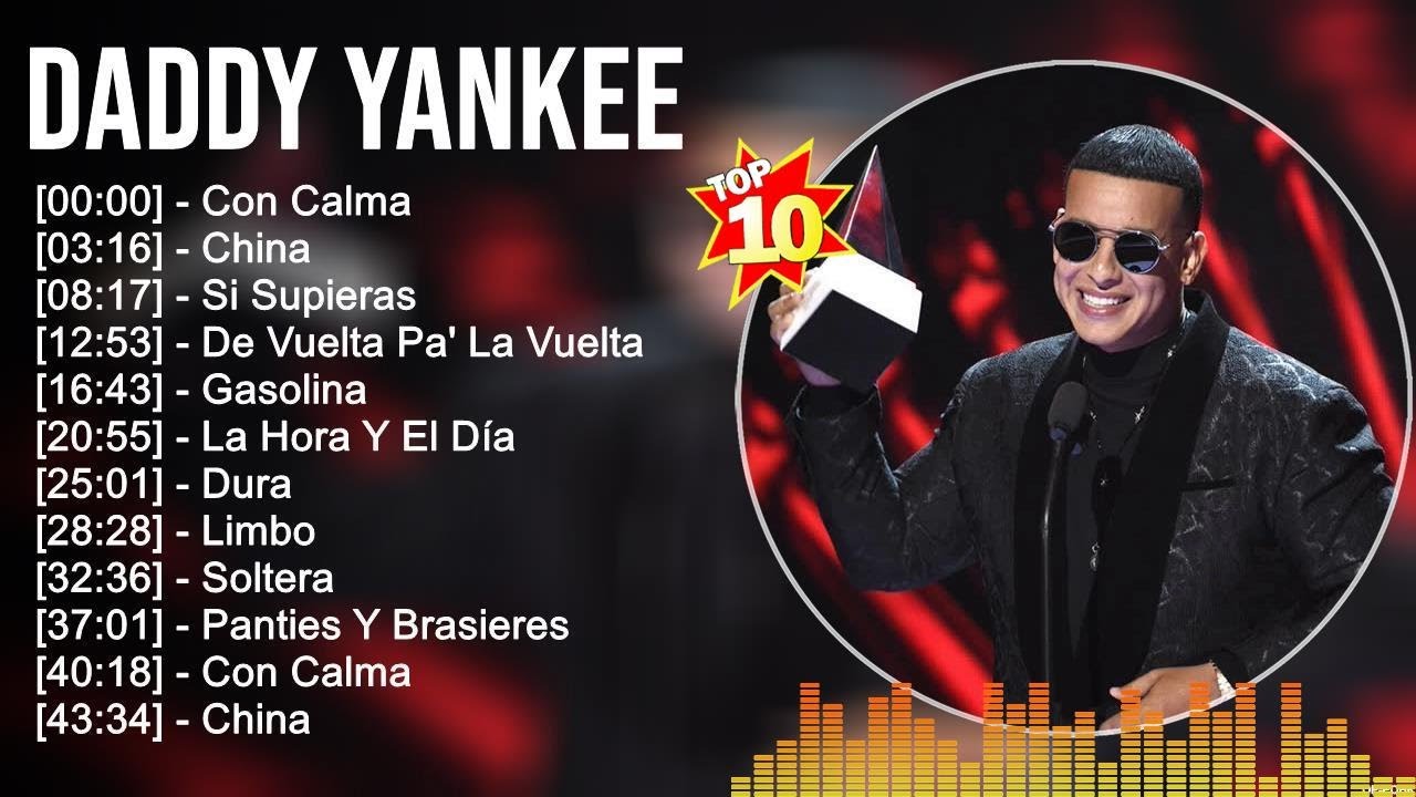 Daddy Yankee Greatest Hits Full Album ️ Full Album ️ Top 10 Hits of All ...