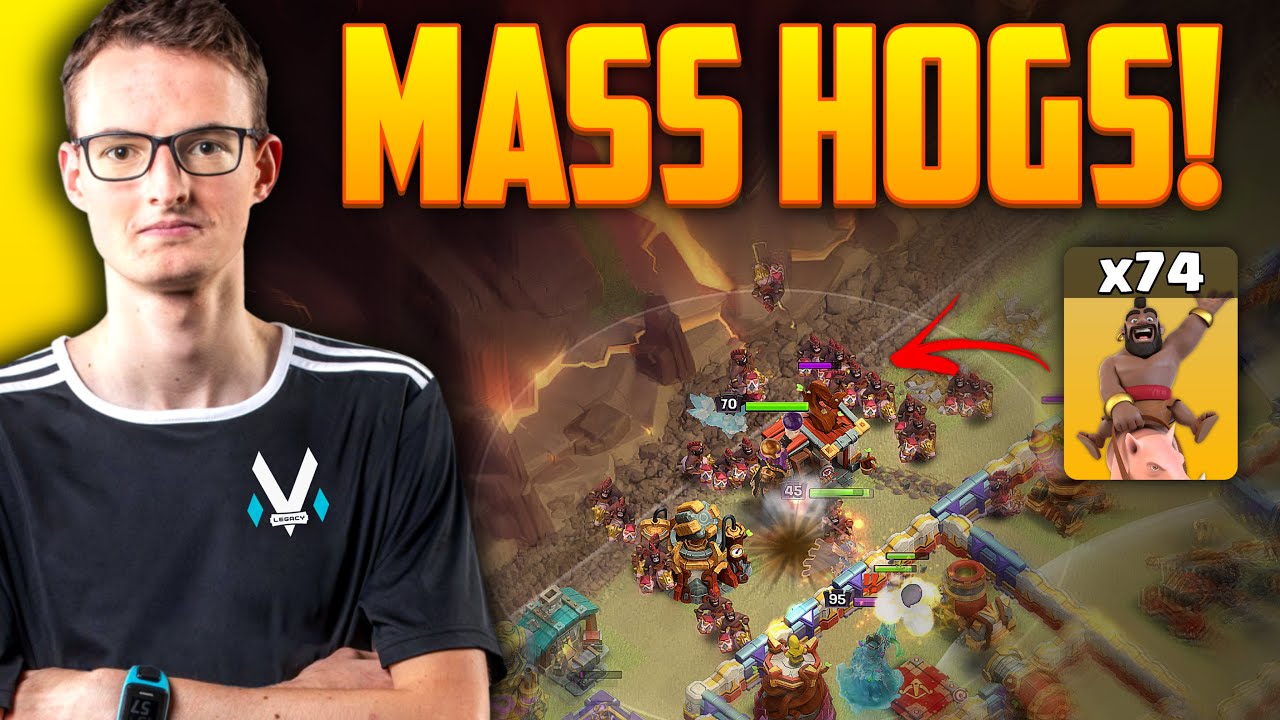 Synthé BREAKS The Game With MASS HOGS! - Clash of Clans - YouTube