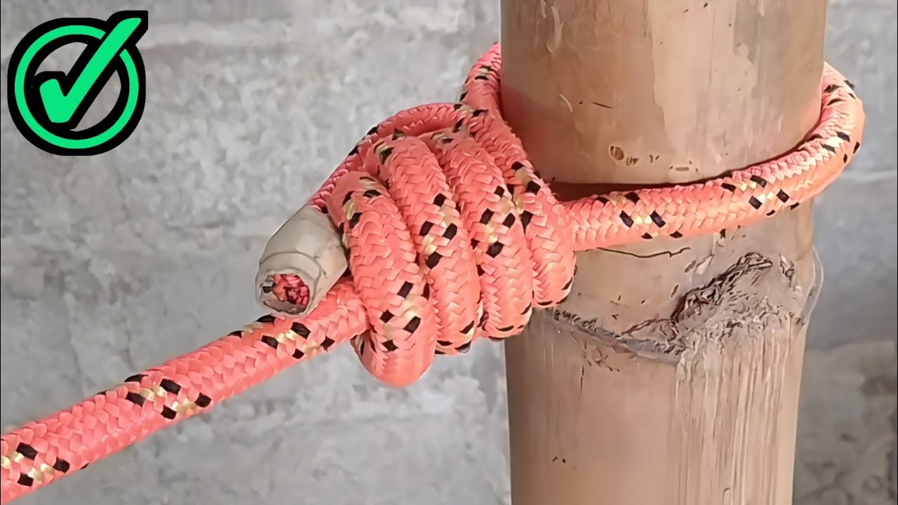 Great knot! these knots are very necessary in your daily life - YouTube