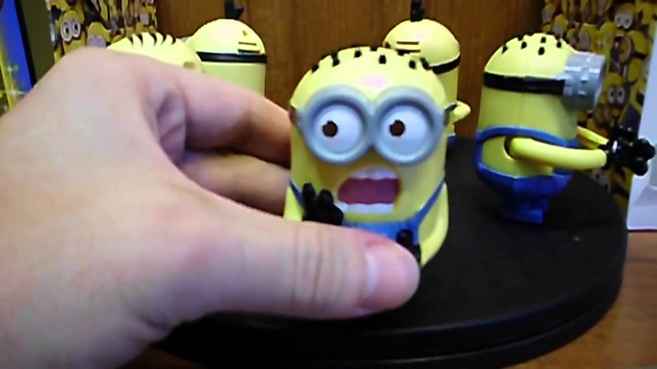 Despicable Me 2 McDonald s Happy Meal Minion Toys Minionki Rozrabiaja ...